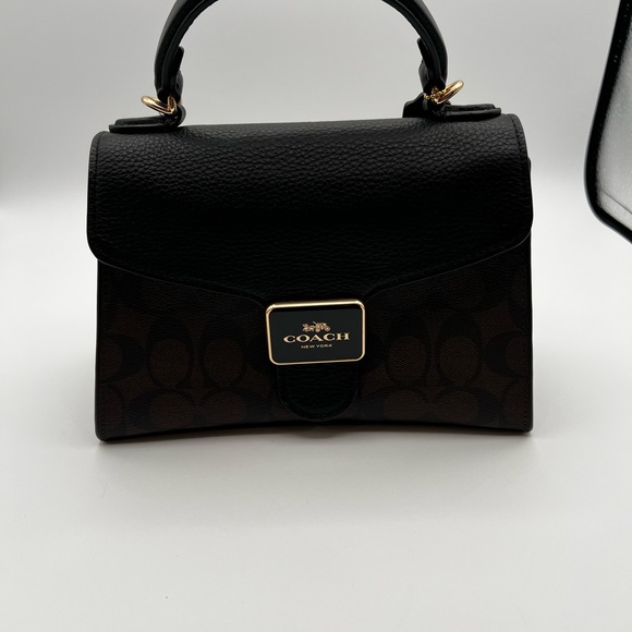 Coach | Bags | Authentic Coach Pepper Satchel In Signature Canvas And ...
